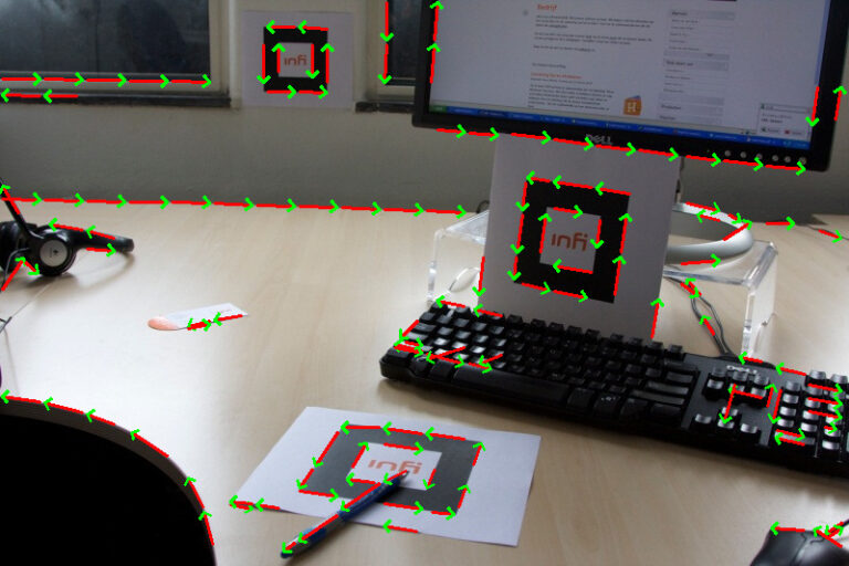 Marker Detection for AR Applications - Infi